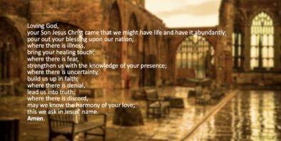 A Prayer for the Nation - The Association of English Cathedrals