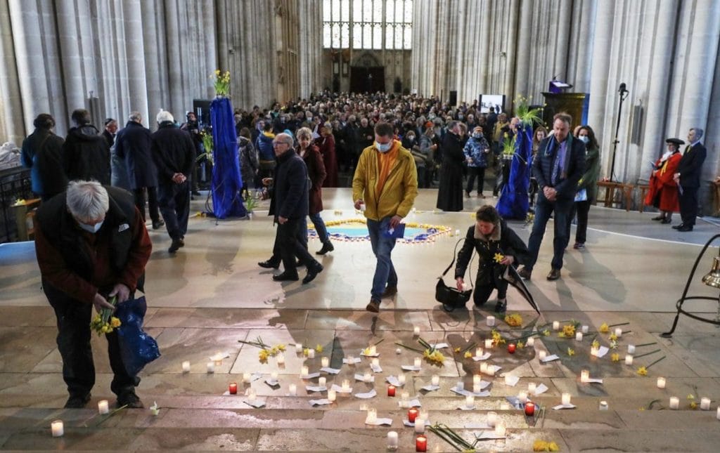 Peace Vigils for Ukraine - The Association of English Cathedrals