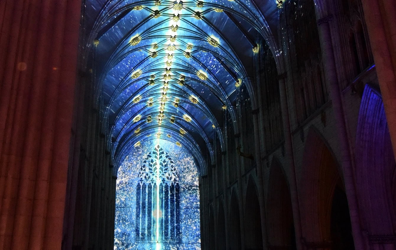 New light and sound projection opens in York Minster - The Association ...