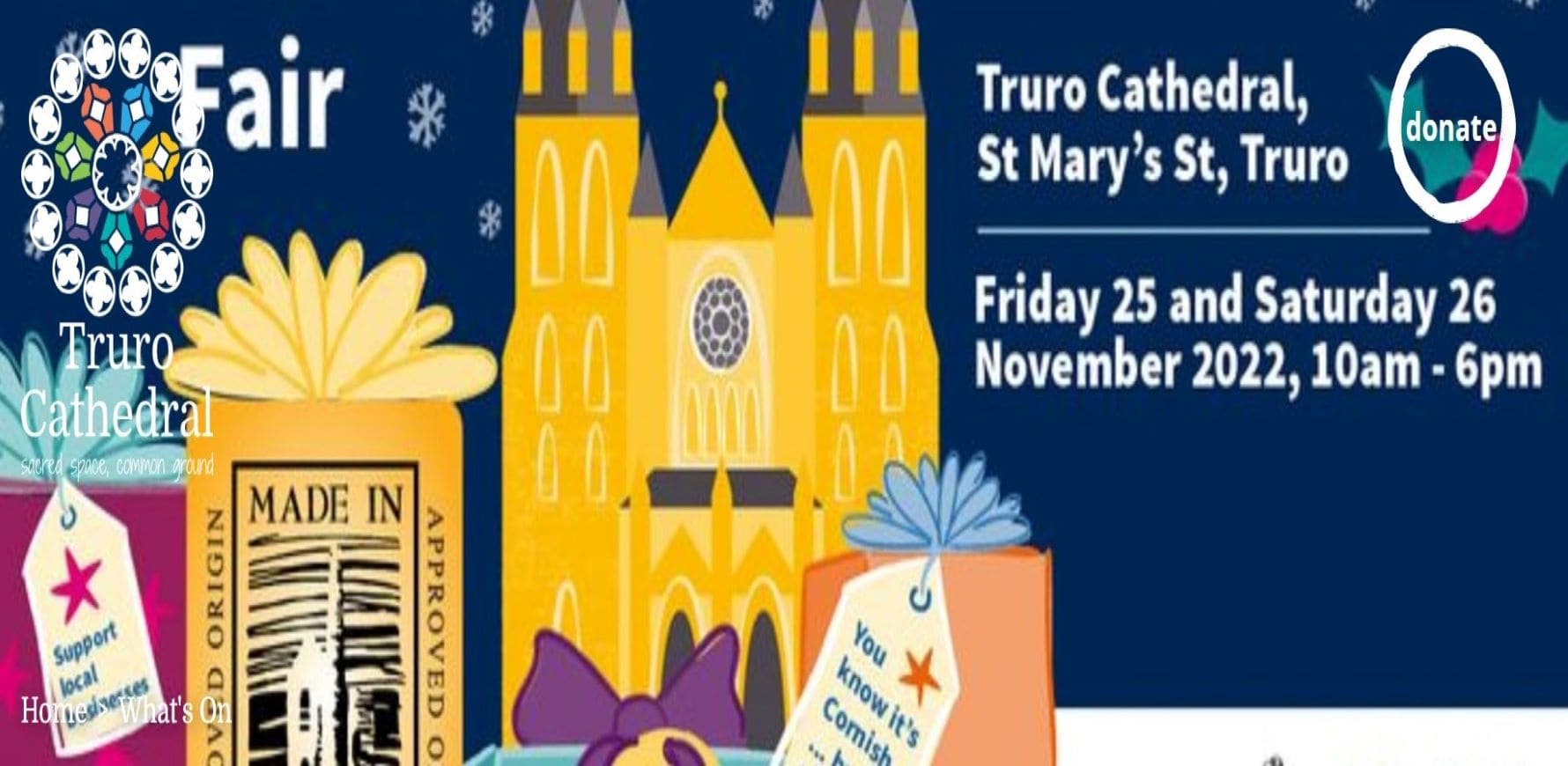Truro - Cornish Christmas Fair - The Association of English Cathedrals