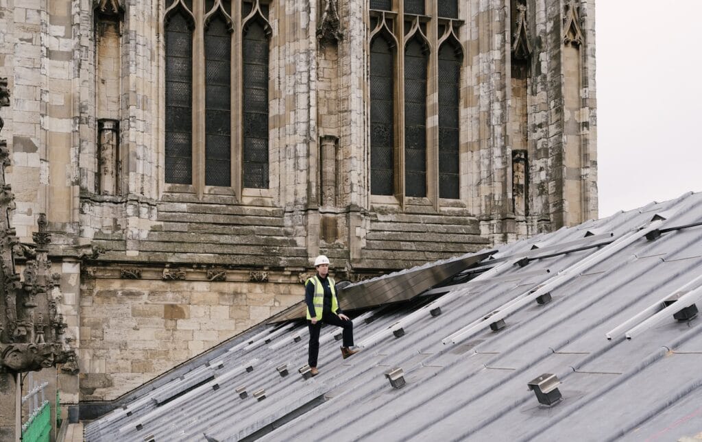 Solar panels installed on the roof of York Minster - The Association of ...