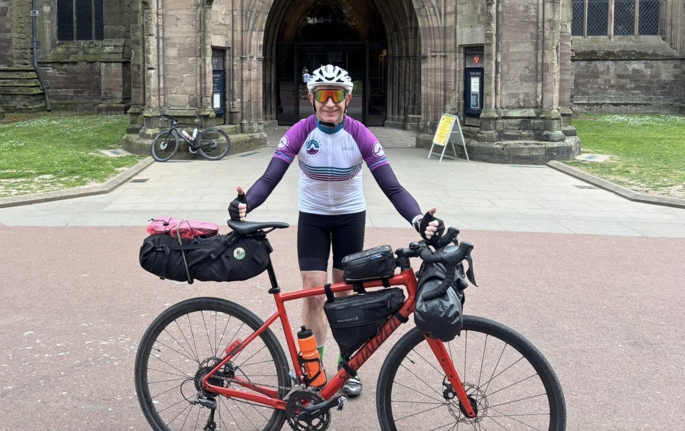 Cathedral Cycle Relay - They're Off - The Association of English Cathedrals